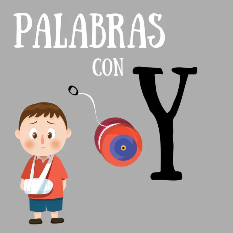 Palabras con Y ???? (Colores, Animales, Cosas, Frutas, Paises y más)