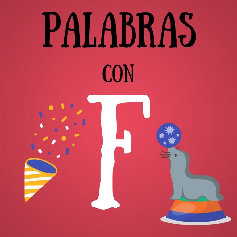 Palabras con F ???? (Colores, Animales, Cosas, Paises, Frutas y más)