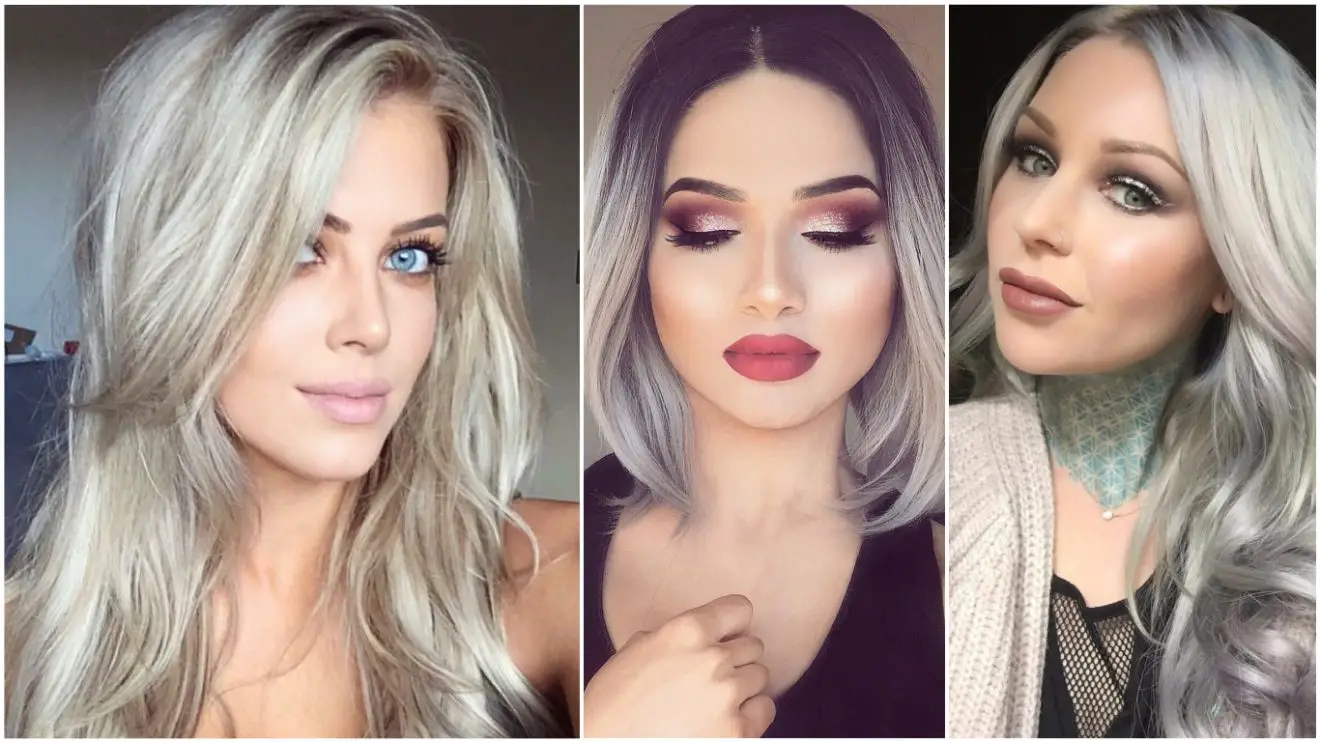 Mechas Platinadas: +35 ideas increíbles para un cambio de look