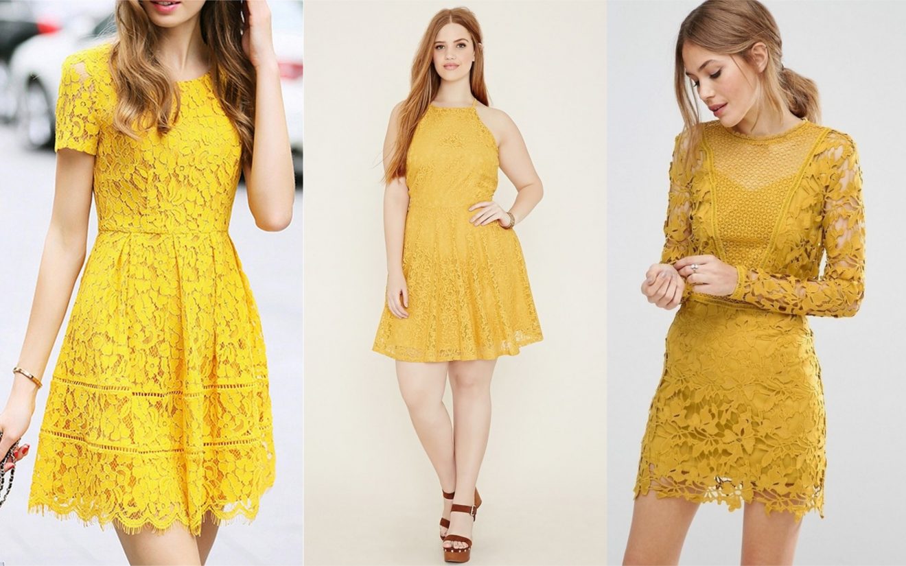 +85 Vestidos de encaje (cortos y largos) para robarse las miradas