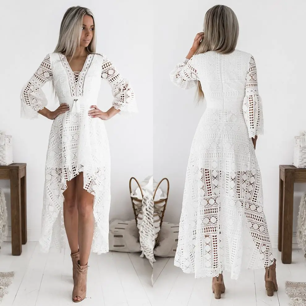 +85 Vestidos de encaje (cortos y largos) para robarse las miradas