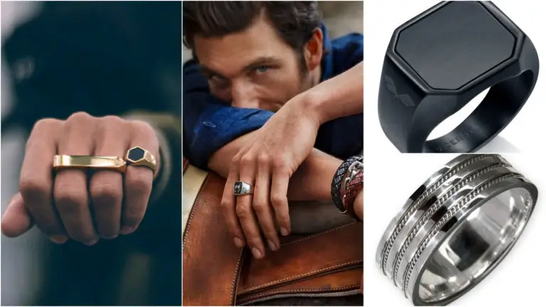 Anillos para hombres: Guía para usarlos (y lucir increíble para ellas)