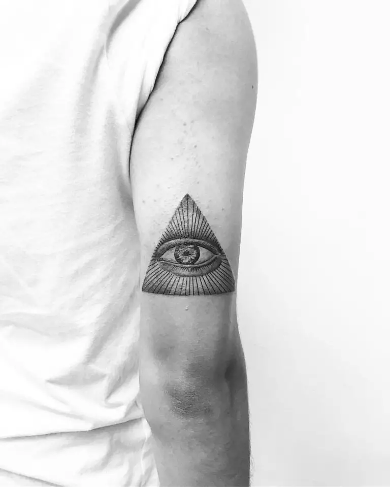Tatuajes de triángulos para hombres: +35 Diseños hipster llenos de ...