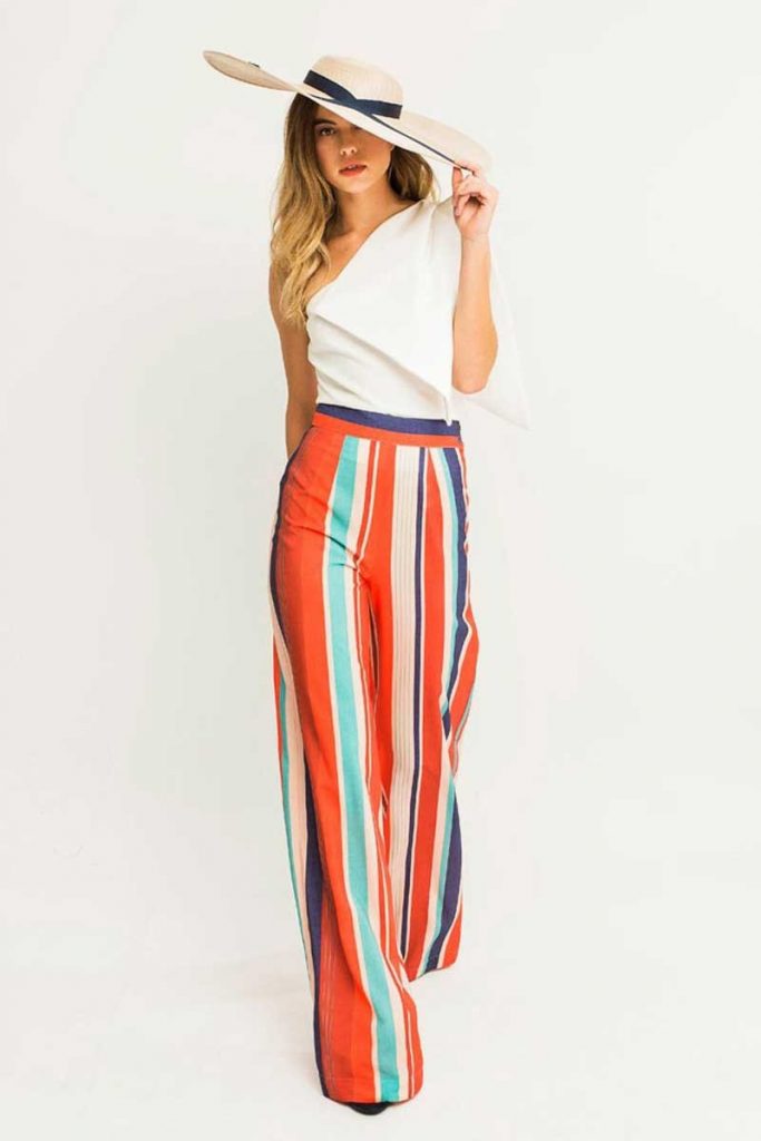Pantalones Palazzo: Moda para mujeres Empoderadas ¡35 modelos que vas a ...