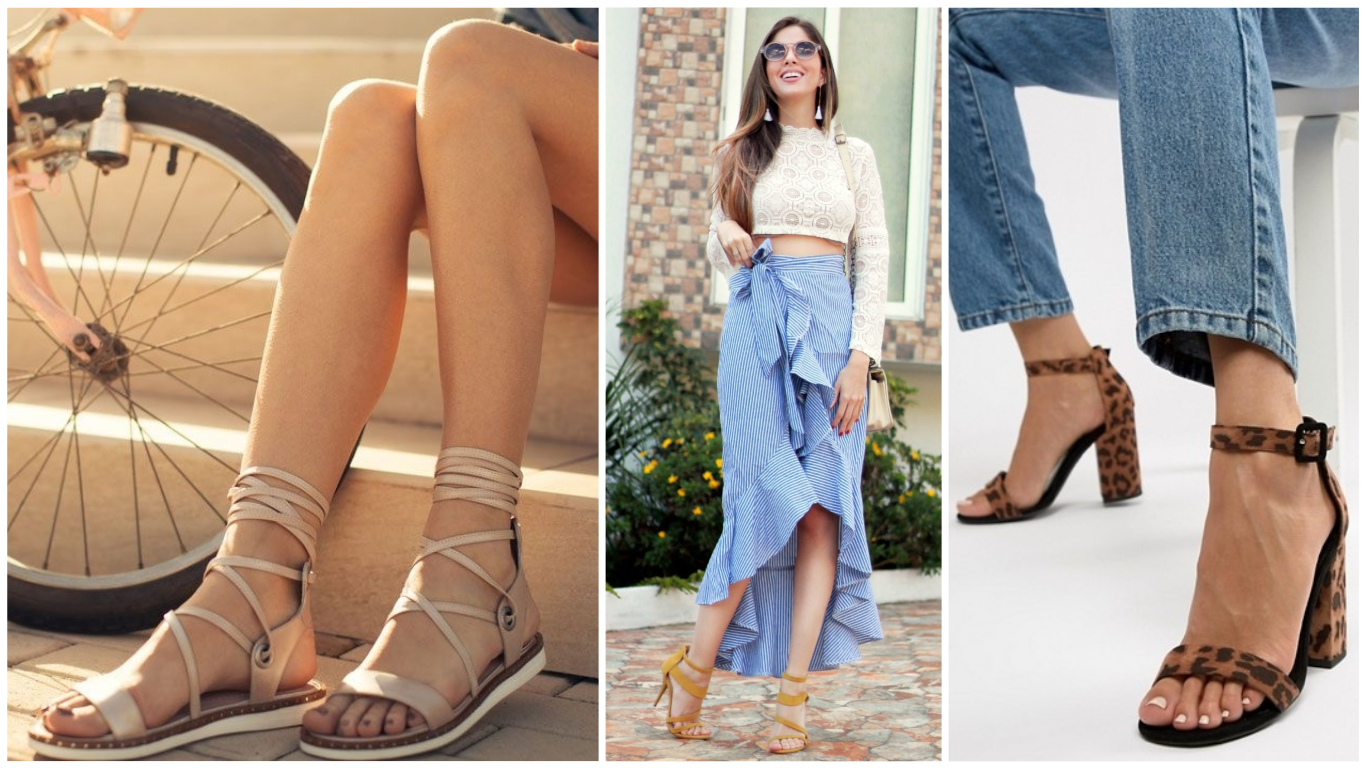 +30 Estilos de sandalias (muy femeninos) para complementar tus outfits