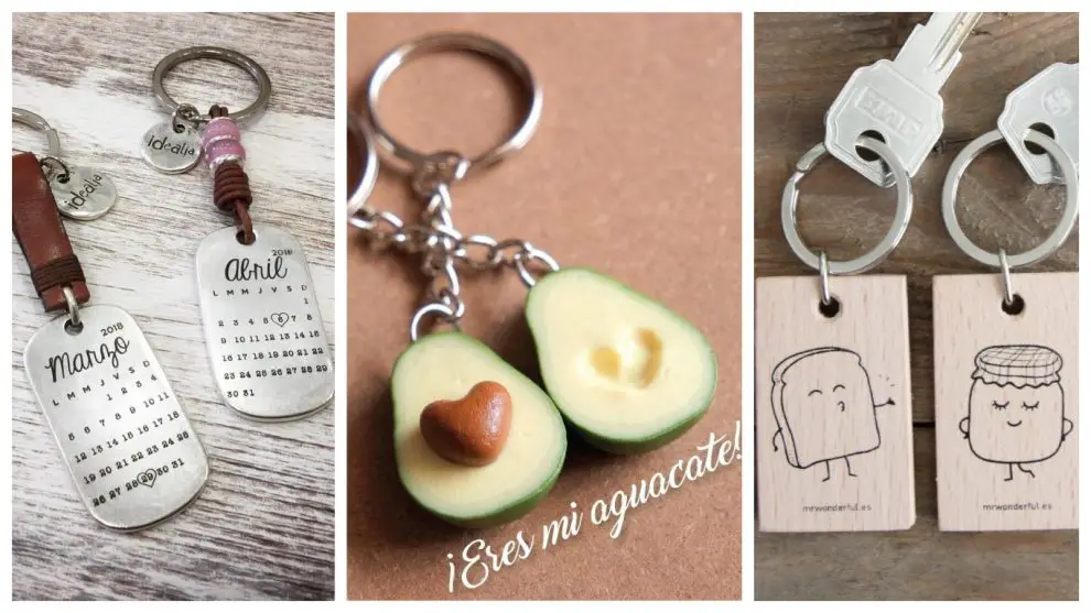 +20 ideas de llaveros para parejas ¡Super originales! para abrir su corazón