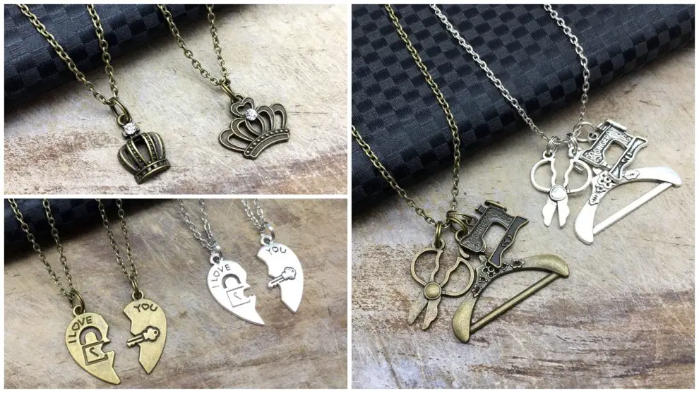 +20 Modelos de collares para parejas que son ¡Súper románticos!