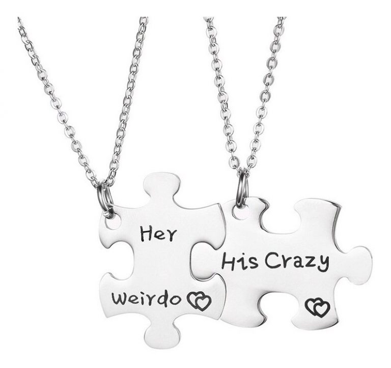 +20 Modelos de collares para parejas que son ¡Súper románticos!