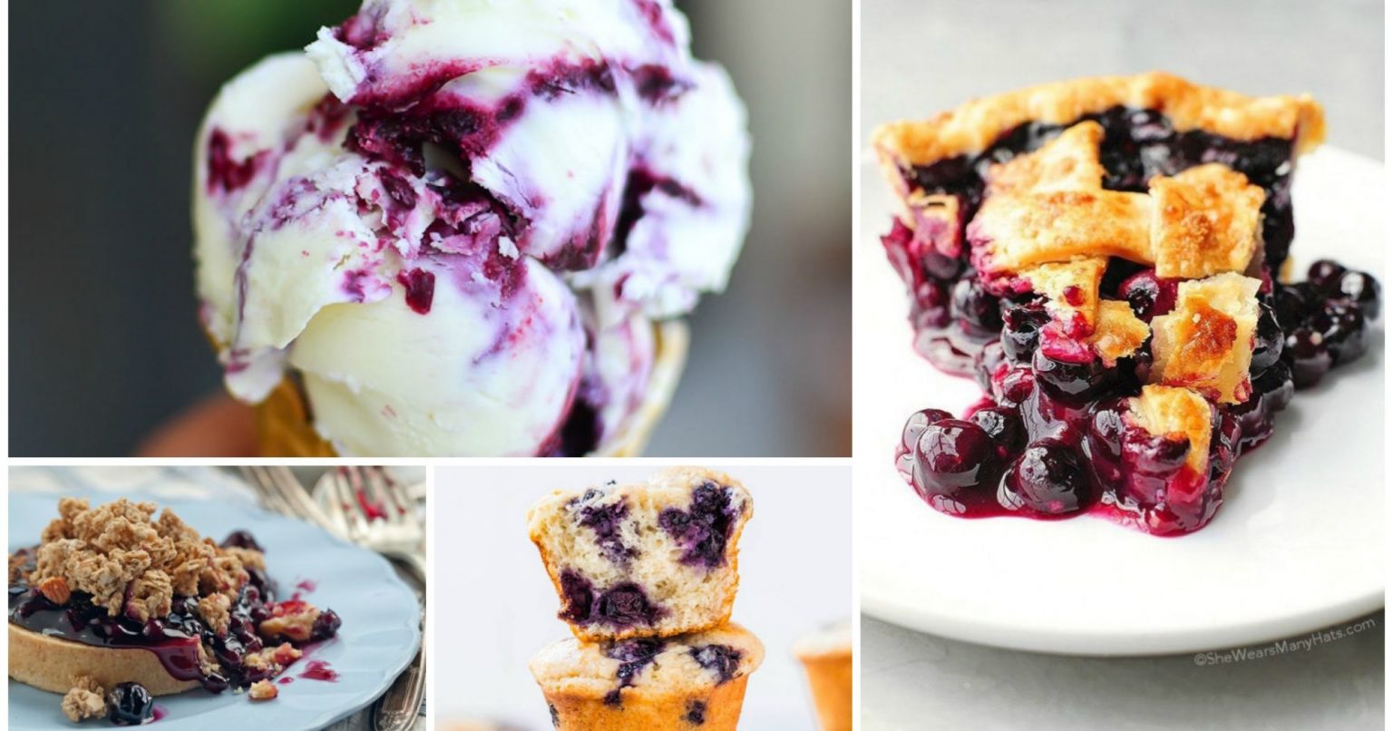 +9 Postres con arándanos que son una fiesta para el paladar