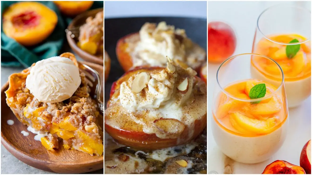 +10 Postres con duraznos que te harán delirar