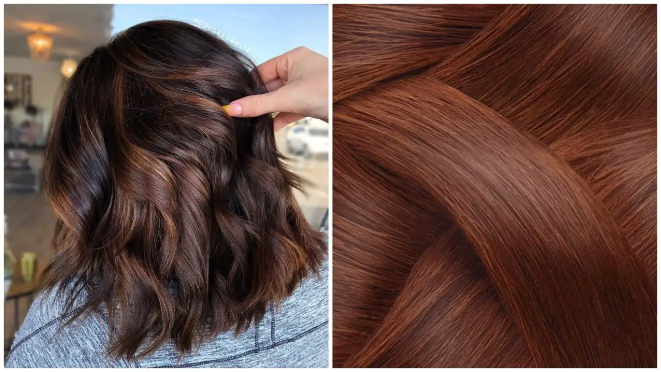 Estilos con tinte chocolate perfectos para un look natural