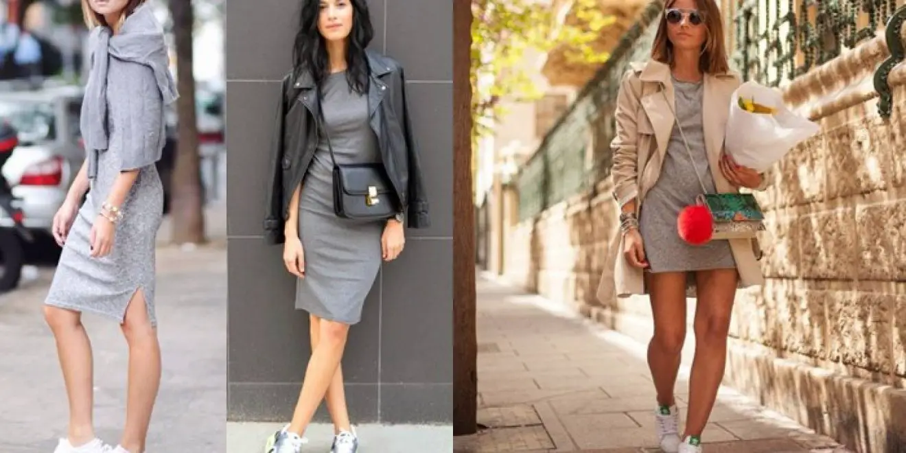 +15 Combinaciones de ropa gris para lucir como "Fashion Blogger"