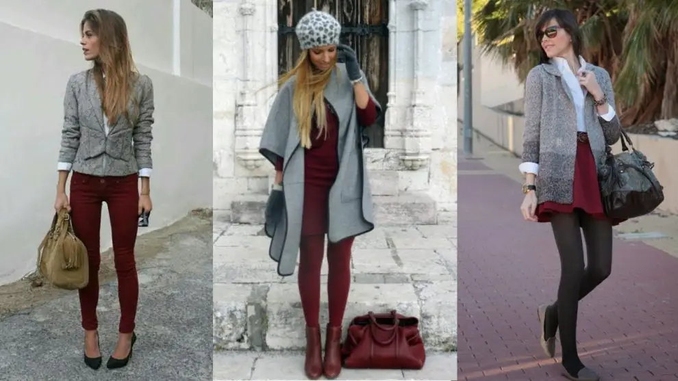+15 Combinaciones de ropa gris para lucir como "Fashion Blogger"