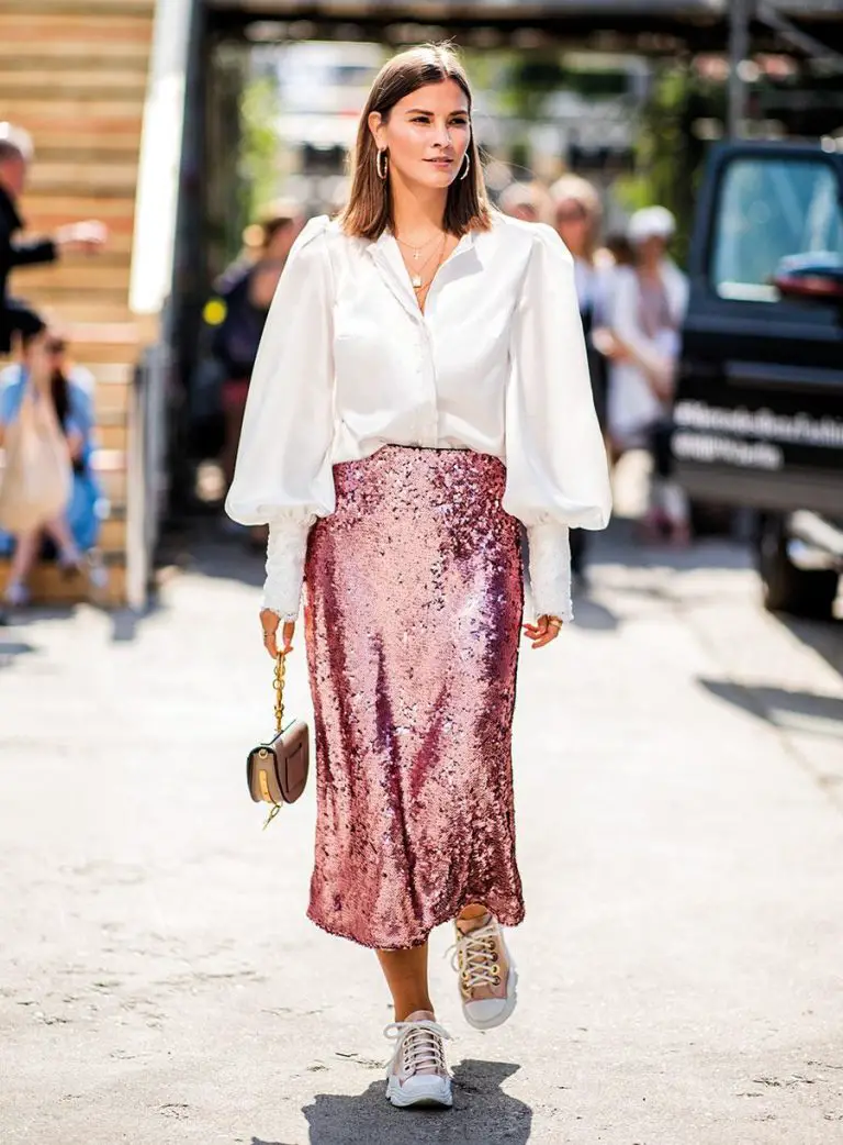 Falda rosa: +26 Estilosas formas de llevarla y combinarla