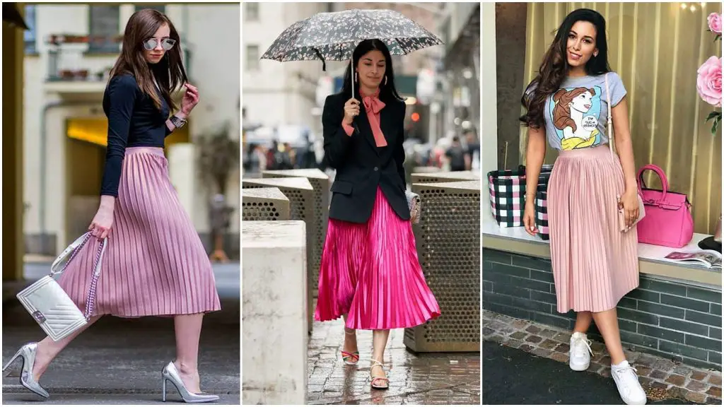 Falda rosa: +26 Estilosas formas de llevarla y combinarla