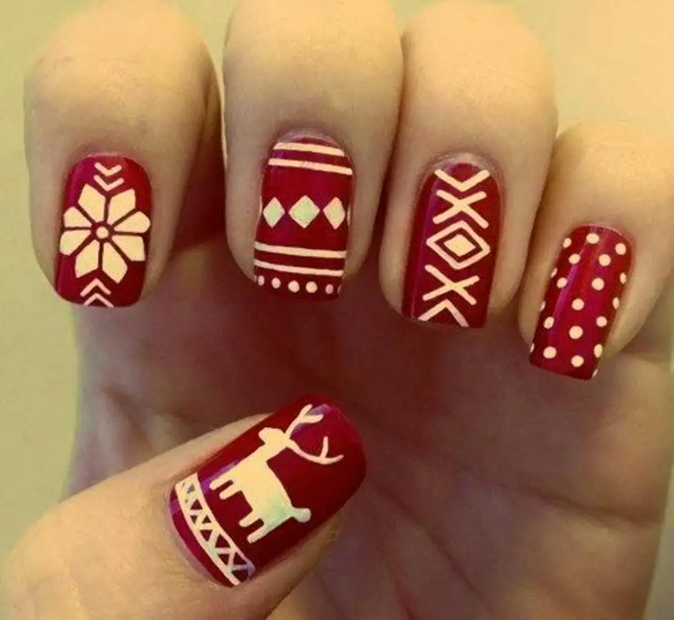 Si amas las uñas rojas ¡Estos diseños son para ti!
