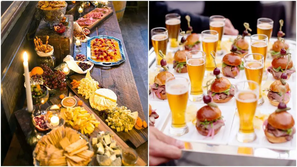 Comidas para una boda sencilla pero con un gran banquete