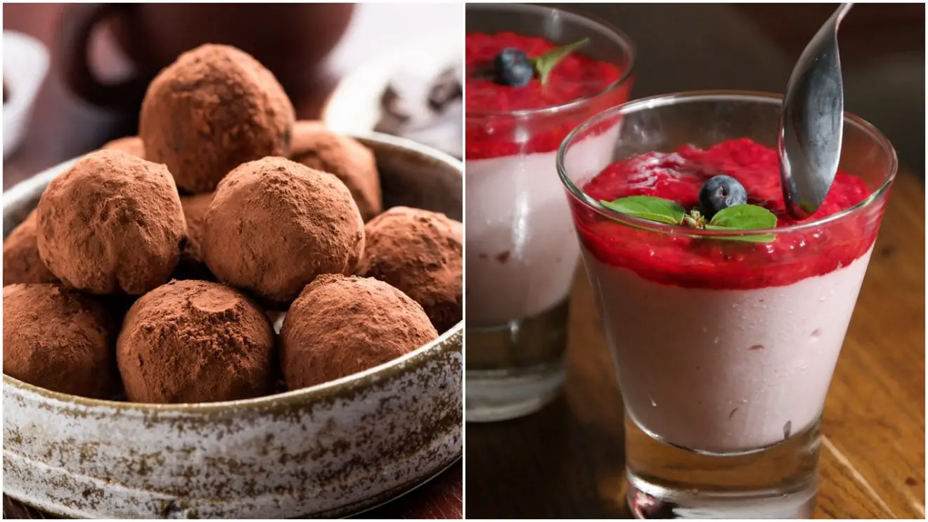 Postres sin azúcar refinada pero con edulcorantes