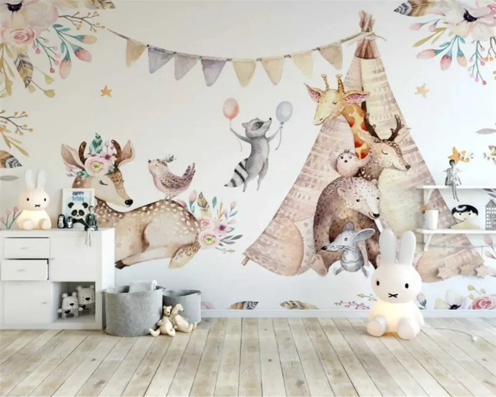 Tapices de pared: +20 Ideas para decorar una habitación infantil