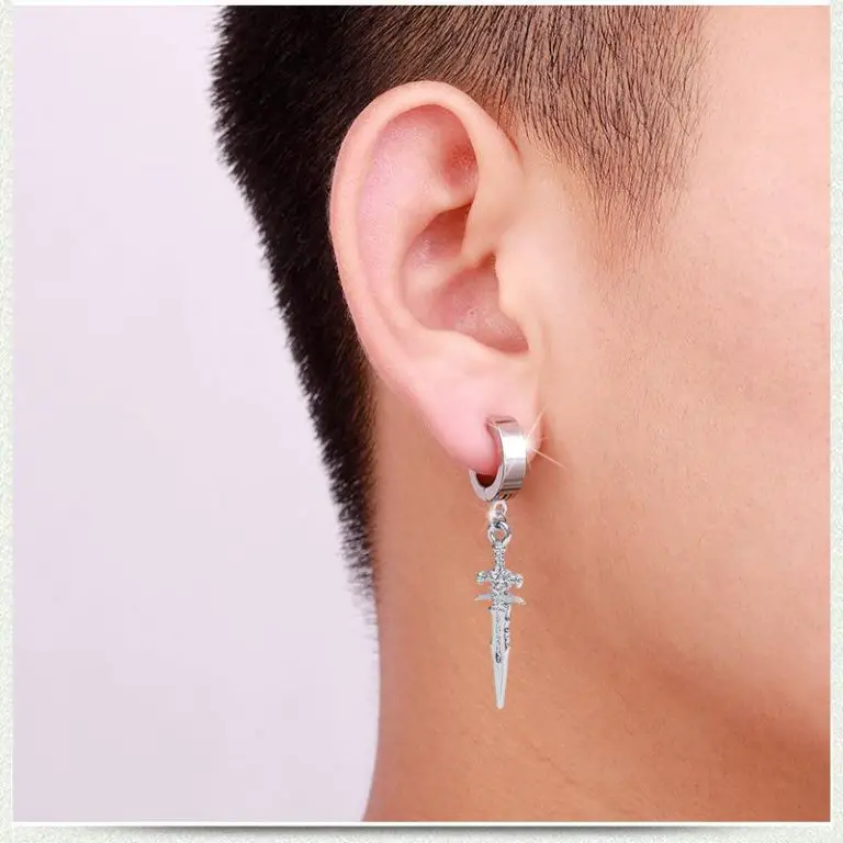 +20 Aros con cruz para looks unisex