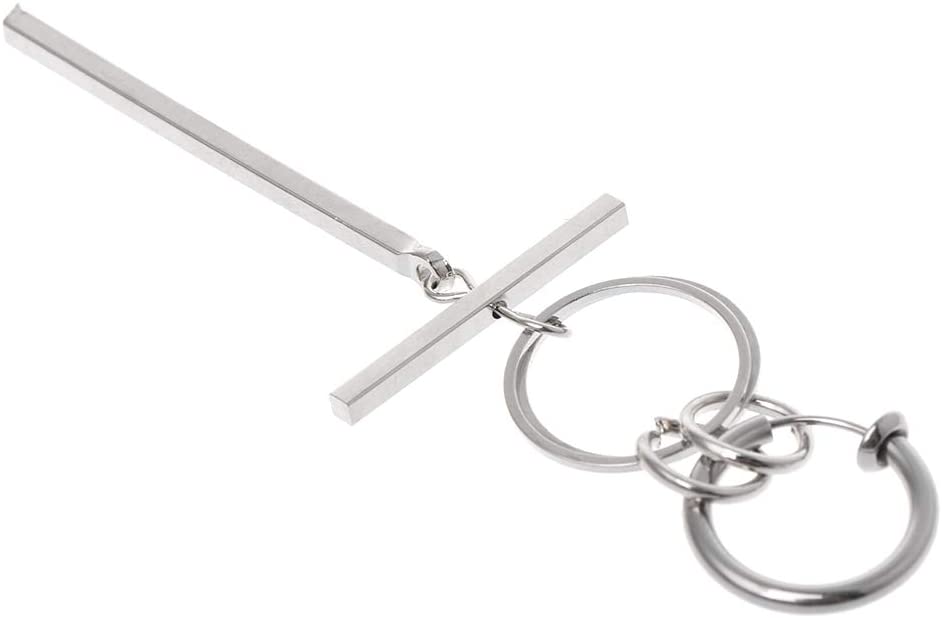 +20 Aros con cruz para looks unisex