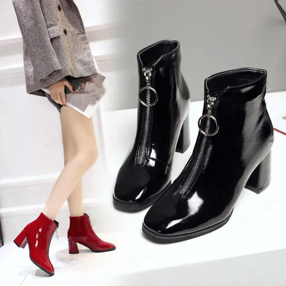 +19 Estilos de botas cuadradas para looks triunfadores