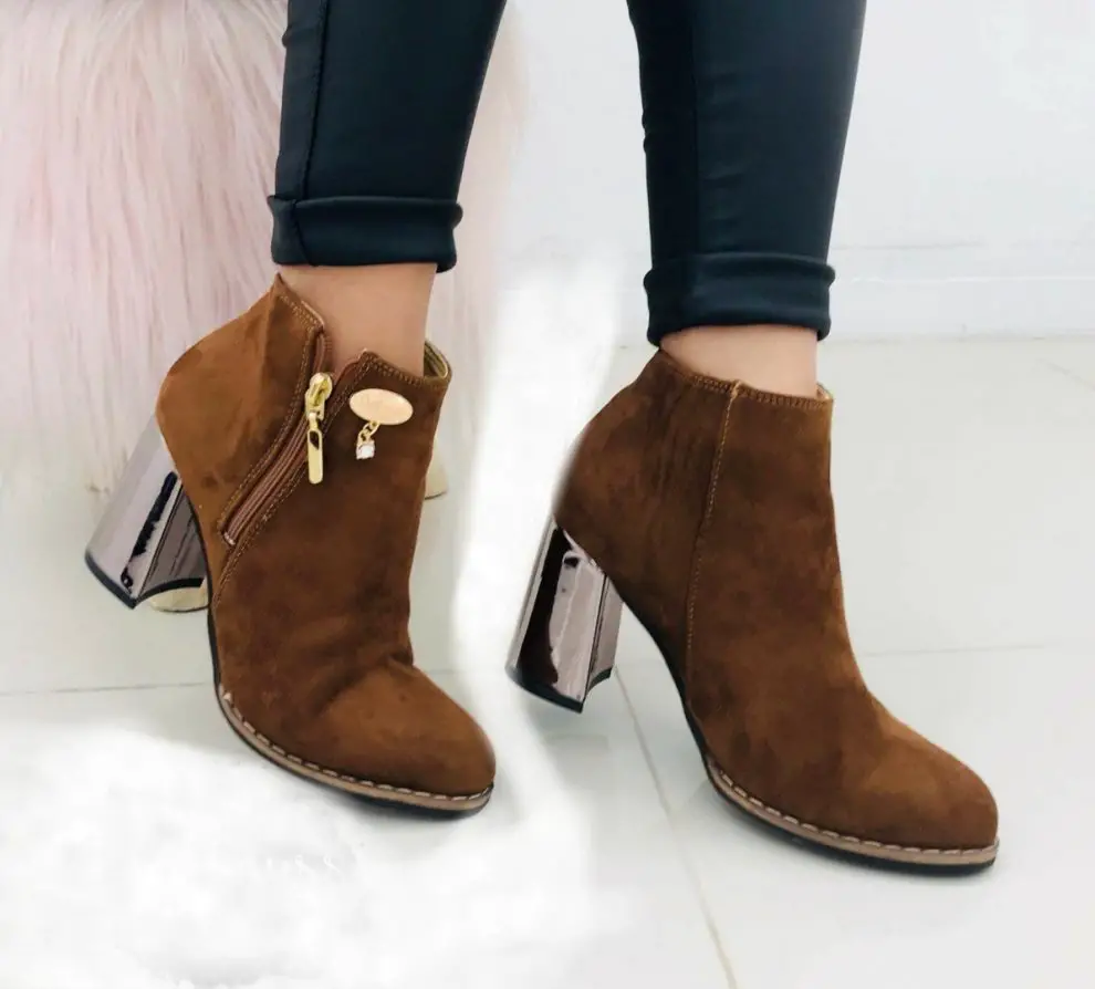 +18 Botines con tacón sensato que serán tendencia