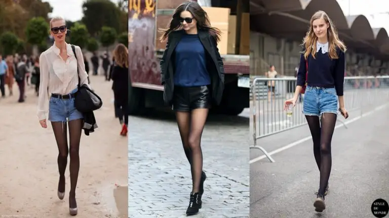 Outfits de Short con medias que serán ¡El furor en Invierno!