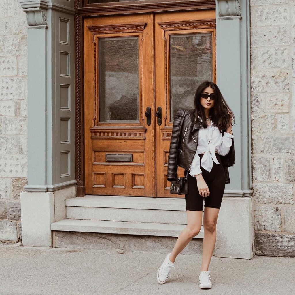 Outfits con Short de licra que tienes que probar este 2021 (y cómo se ...