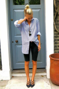 +16 Looks con shorts largos que arrasan en el street style