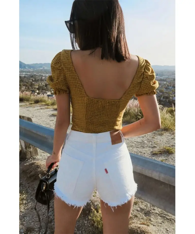 ¿Cómo combinar un short blanco de mujer? Ideas y looks para todos los ...