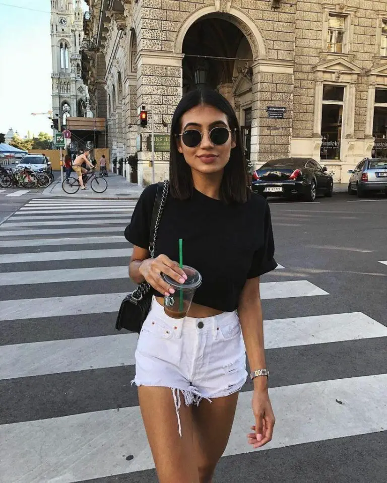 ¿Cómo combinar un short blanco de mujer? Ideas y looks para todos los ...