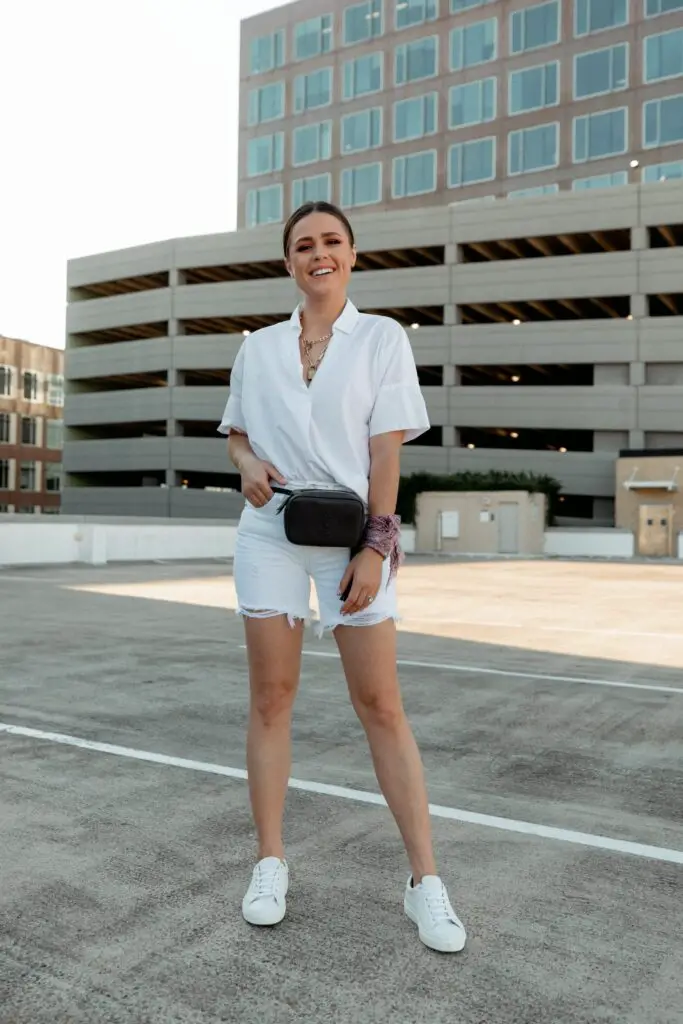 ¿Cómo combinar un short blanco de mujer? Ideas y looks para todos los ...