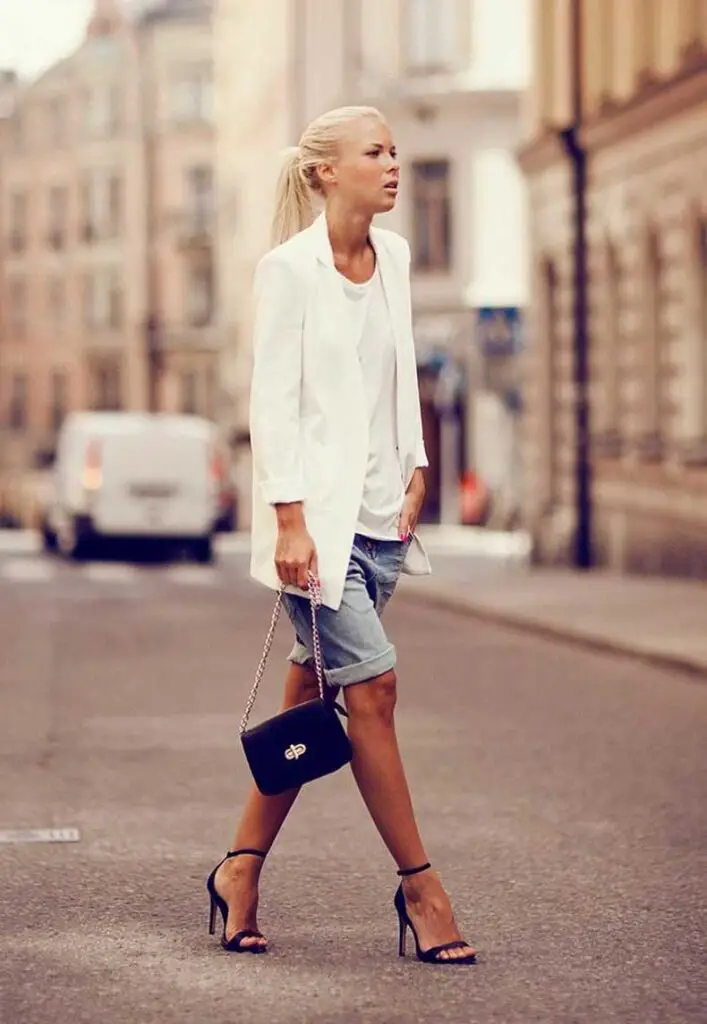 Outfit con short largo: Ideas para cualquier temporada del año