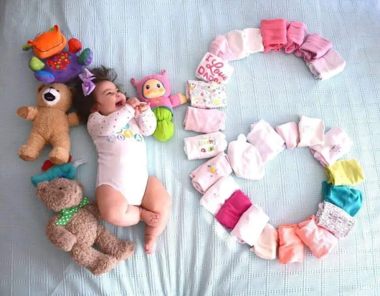 +20 Ideas para fotos de bebes mes a mes
