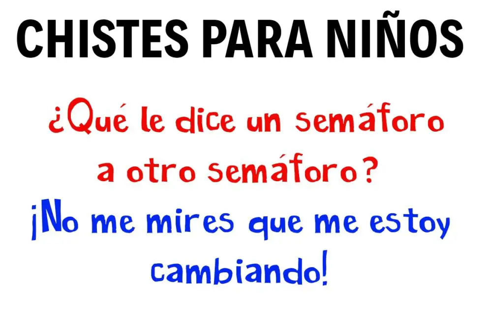 Chistes para niños cortos y muy graciosos